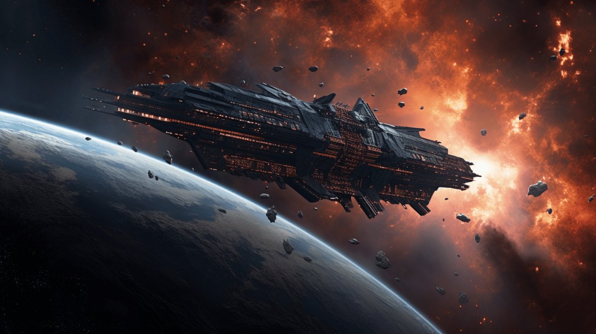 Our Heroes Return to Their Starship – Matt Fraser